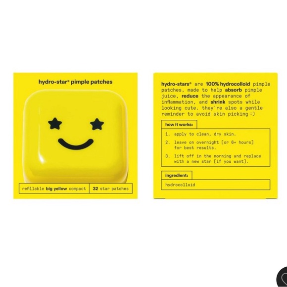 Starface | Makeup | Hydrostar Salicylic Acid Patches Refillable Case ...